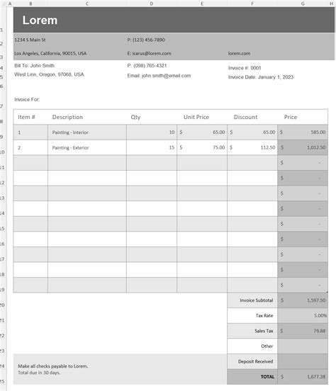Excel Mein Invoice Kaise Banaye Easy Guide Captainbiz