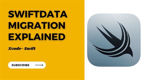 Swiftdata Migration Explained Simple Example Xcode Swift Youtube