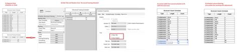 Solved Structural Framing Structural Column Schedule Autodesk