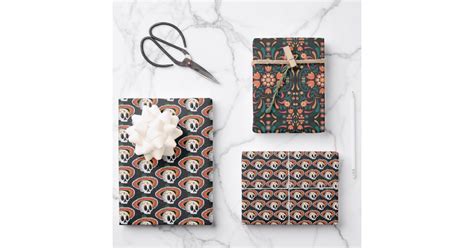 Sugar Skull With Sombrero Wrapping Paper Sheets Zazzle