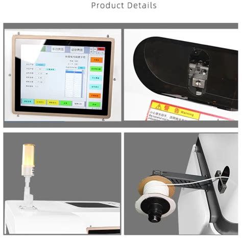 pre insulated wire stripping terminal crimping and wear tube number printing machine crimping