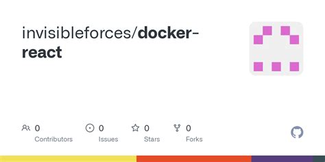 Github Invisibleforcesdocker React