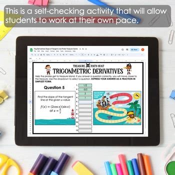Trigonometric Derivatives Digital Activity By Newton S Solutions