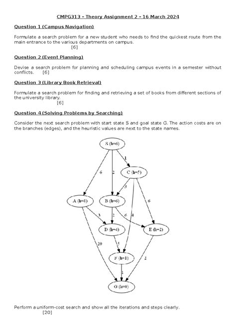 Theory Assignment 2 Cmpg313 Theory Assignment 2 16 March 2024 Question 1 Campus