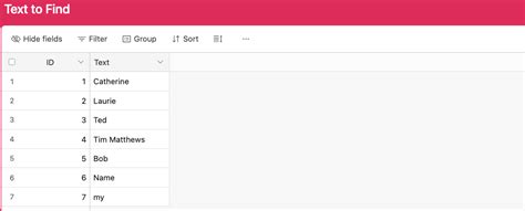 Lookup Partial Value In Another Table Airtable Community