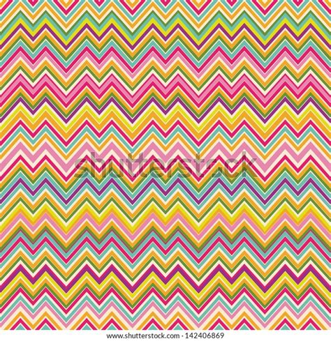 Zig Zag Seamless Pattern Stock Vector Royalty Free Shutterstock