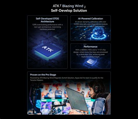 Atk Edge 60 He Esports Magnetic Keyboard Atk Gaming Gear