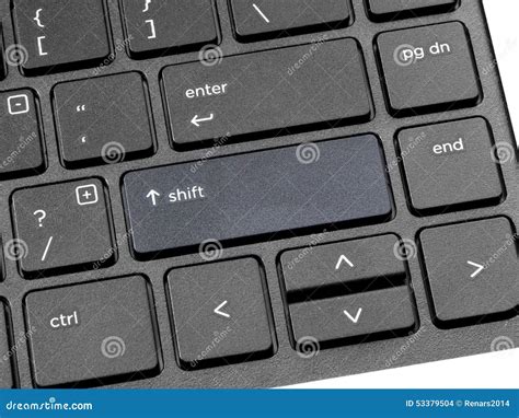 Computer Keyboard With Highlighted Shift Key Stock Photo Image Of Payments Open