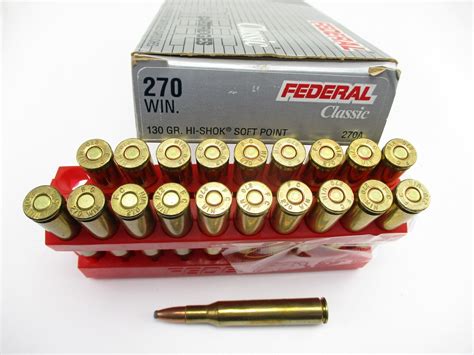 Federal 270 Win Ammo Switzers Auction And Appraisal Service