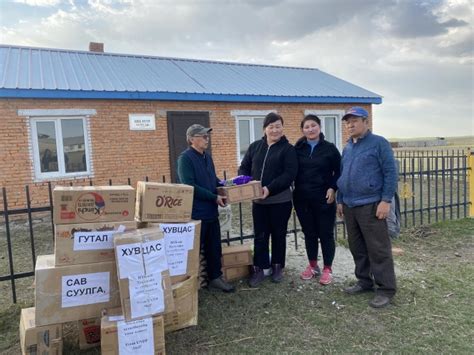 Хээрийн түймэрт өртсөн Дорнод аймгийн Чойбалсан сумын малчдад хандив тусламж үзүүллээ Монголын
