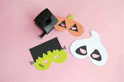 Halloween Masken Basteln Mit Papier