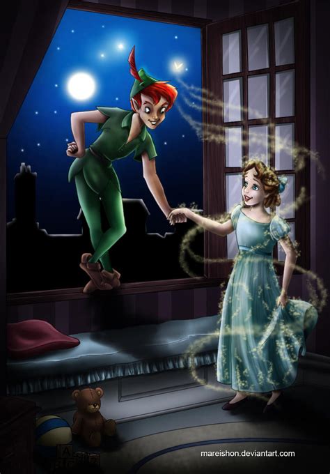 Peter Pan And Wendy By Mareishon On DeviantArt