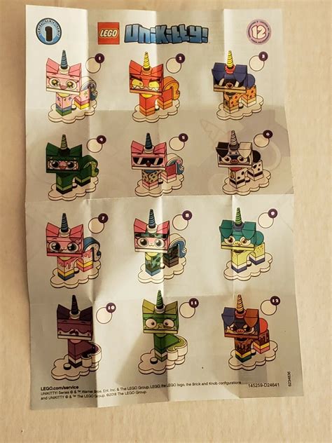 Finding Treasures In The Toy Box New Lego Unikitty Minifigure Series 41775 11 Queasy Kitty