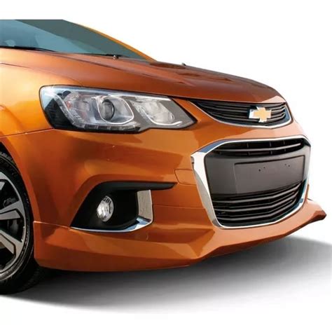 Spoiler Delantero Chevrolet Sonic 2017 A 2018 Deportivo Meses Sin Interés