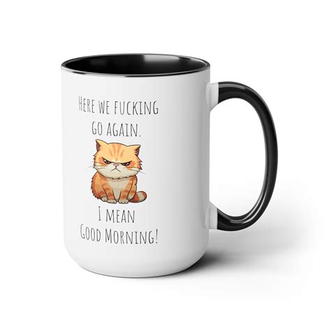 Funny Grumpy Cat Mug Funny Coffee Mug Fucking Glorious Morning Mug Cat Funny Grumpy Cat Mug Funny Coffee Mug Fucking Glorious Morning Mug Cat