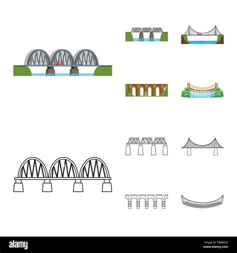 Isolated Object Of Connection And Design Icon Collection Of Connection And Side Stock Symbol