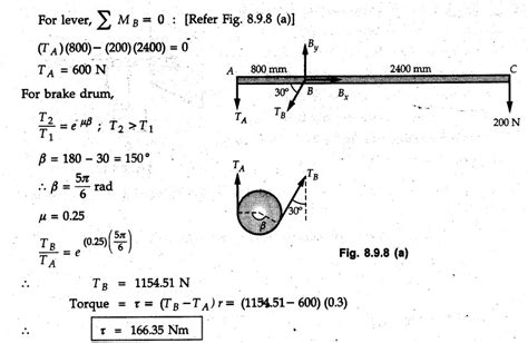 Belt Friction Flat Belts With Solved Example Problems