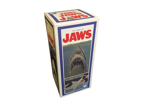Ideal Toys The Game Of Jaws Reproduction Box