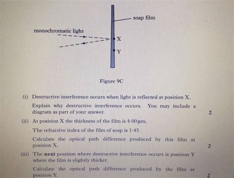 Help With Interference Question AH Physics Exam Tomorrow