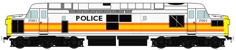 Br Class 37 37093 Police Liv By Quantum808 On Deviantart