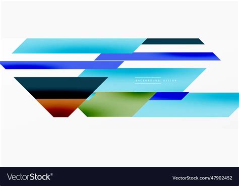 Minimal Geometric Abstract Background Dynamic 3d Vector Image