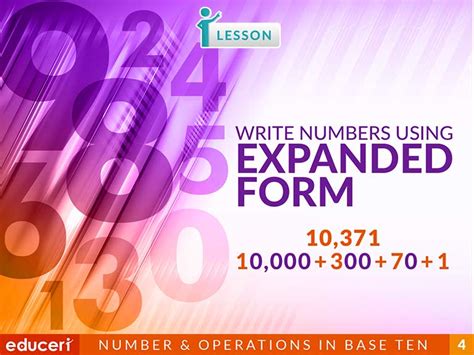 Expanded Form Numbers