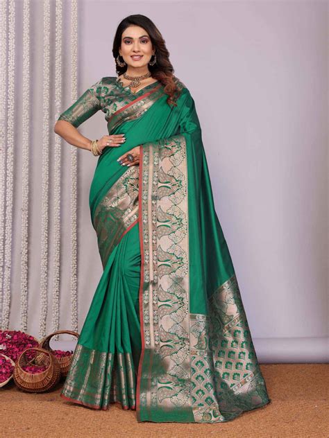 Pure Soft Silk With Self Jacquard Weaving Saree Wholesale Price At