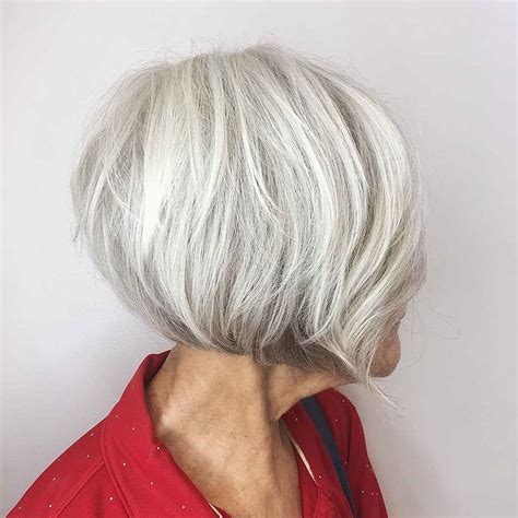 26 Youthful Hairstyles For Women Over 60 With Grey Hair