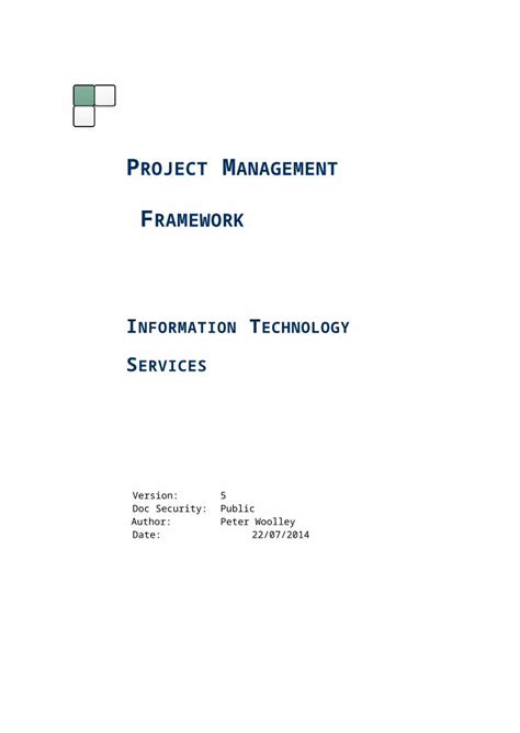 Docx Project Management Framework V6 Dokumen Tips