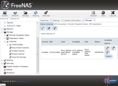 利用 Freenas 打造儲存設備 4 ─安裝篇（由 Gui 升級） Openfoundry