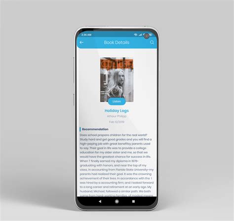 E Book Audio Book Flutter App UI Kit By SmarterVision CodeCanyon