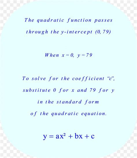 Quadratic Function Quadratic Equation Y Intercept PNG X Px Quadratic Function Algebra