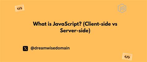 What Is Javascript Client Side Vs Server Side Dev Community