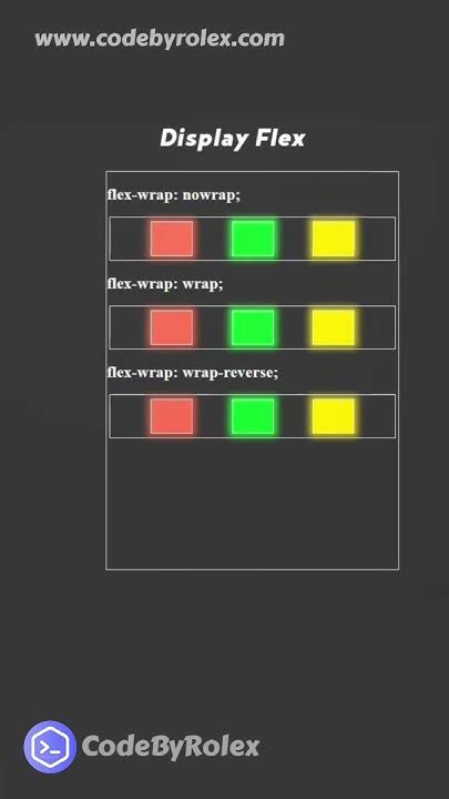 Css Flex 💪 Codebyrolex Webdesign Webdevelopment Youtube