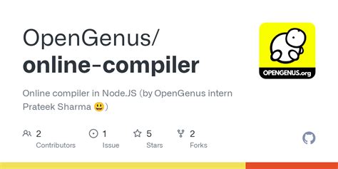 Github Opengenusonline Compiler Online Compiler In Nodejs By