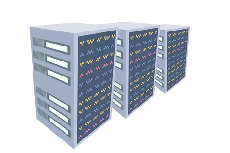 Server Room Database System Server Racks Data Protection Internet