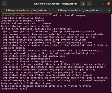 instalacja php mysql nginx na ubuntu programista dla pasji