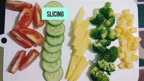 5 Basic Cutting Vegetable Youtube