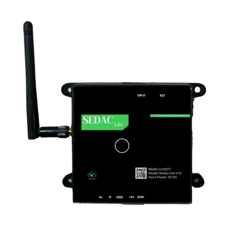 Sedac Lite IoT Gateway RS485 Modbus Wi Fi IIoT V VAC Data Visualization IoT Connectivity
