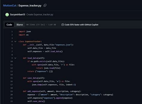 Suryavardhan Singh On Linkedin I Recently Built An Expense Tracker Using Python Heres A Quick