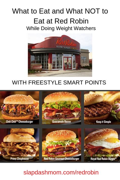 Red Robin Food Menu Red Robin Food Menu