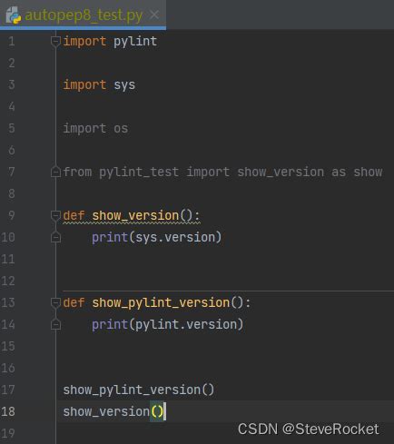 Python代码规范企业级代码静态扫描 代码规范逻辑语法安全检查以及代码规范自动编排 python autoflake CSDN博客