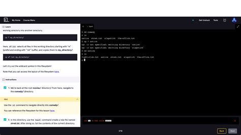 Faq Manipulation Wildcards Command Line Faq Codecademy Forums