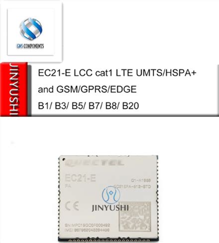 Precio Bajo De China Quectel EC21 E EC21EFA 512 STD LCC SMT Cat1 LTE UMTS HSPA Y GSM GPRS EDGE