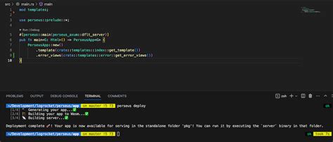 Building A Rust App With Perseus Logrocket Blog
