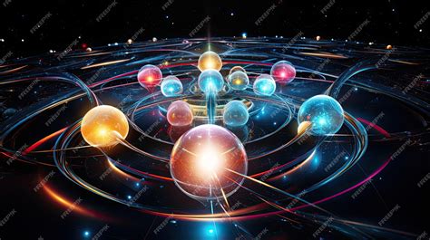 premium ai image quantum parallelism showcased through simultaneous