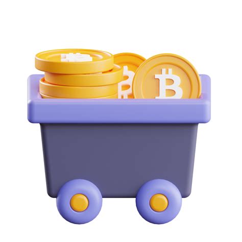 Bitcoin Mining 3d Illustration 13391063 Png