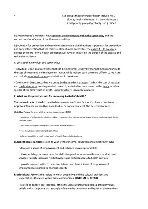 Pdhpe Full Syllabus Notes Personal Development Health And Physical Education Year 12 Hsc