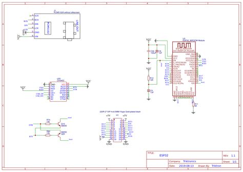 Esp32 Devkit Fritzing Xpertklo