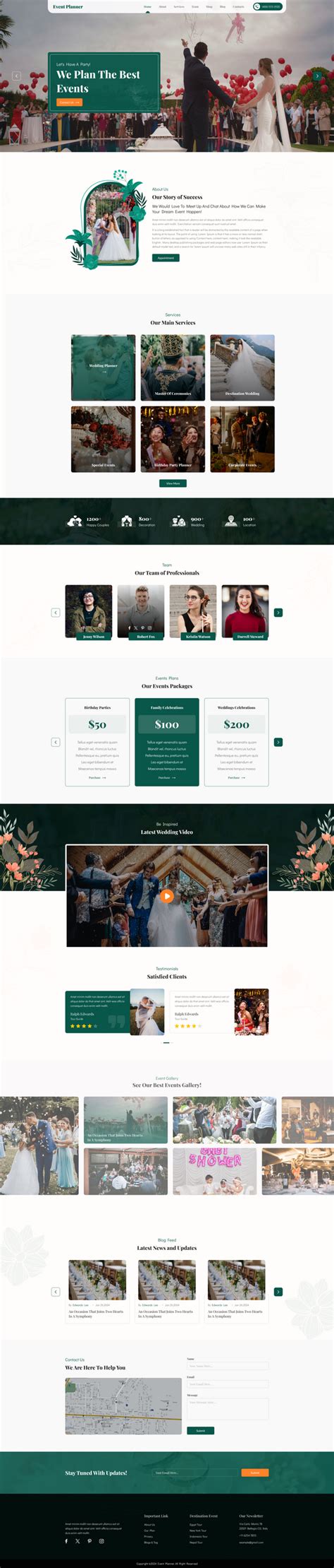 Event Management Wordpress Theme Plan Events Easily Misbah Wp